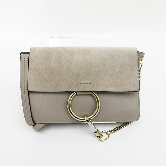 Chloe | Bags | Chloe Crossbody Bag Gray Suede Leather | Poshmark